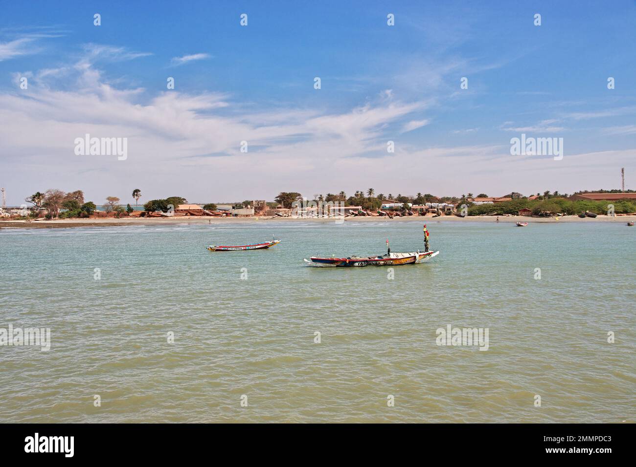 Coast of Atlantic ocean in Banjul, Gambia, West Africa Stock Photo - Alamy