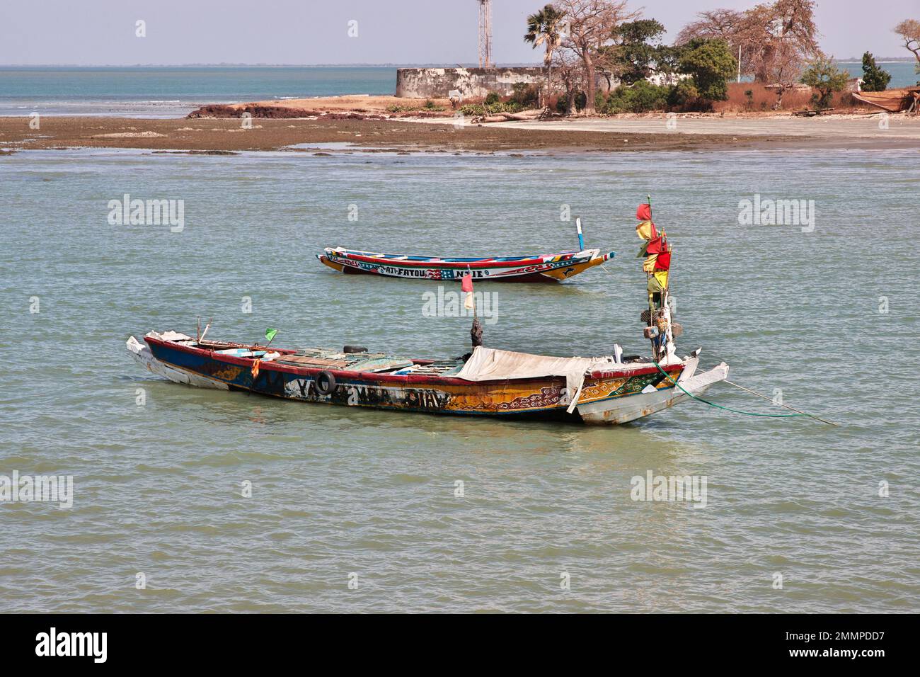 Coast of Atlantic ocean in Banjul, Gambia, West Africa Stock Photo - Alamy