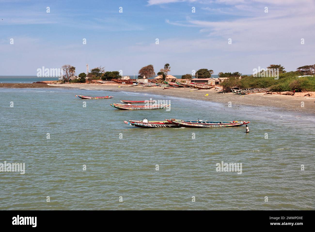 Coast of Atlantic ocean in Banjul, Gambia, West Africa Stock Photo - Alamy