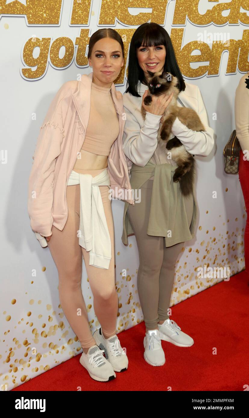 Cat Act The Savitsky Cats attend the "America's Got Talent" Season 13 ...