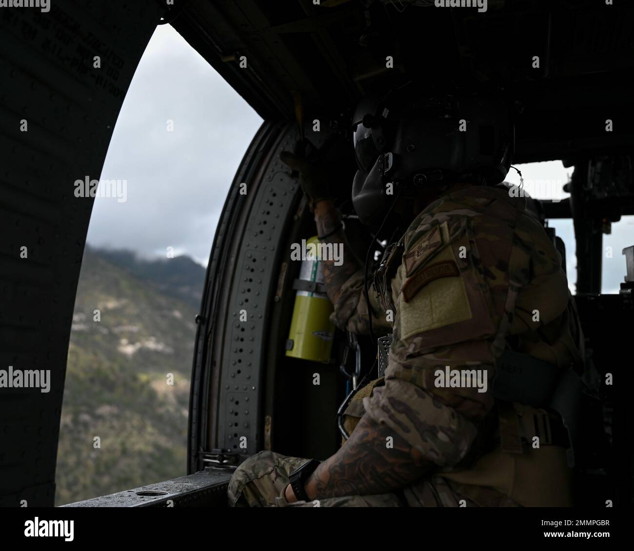 Senior Master Sgt. Andrew Griggs, 66th Rescue Squadron’s senior ...