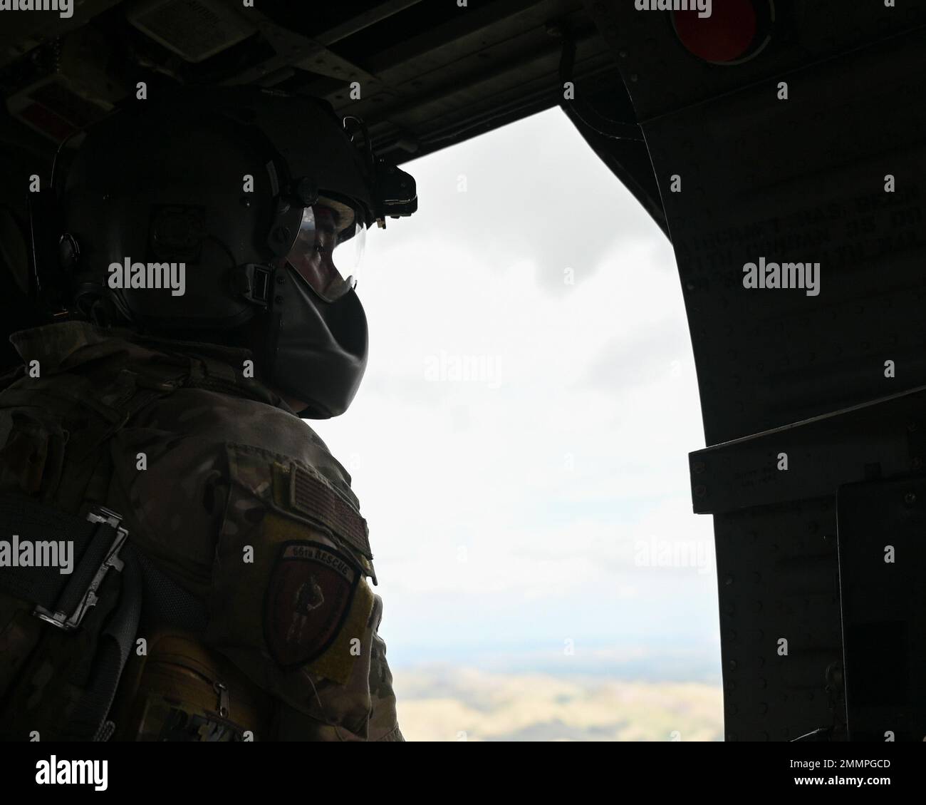 Tech. Sgt. Kendren Reyes, 66th Rescue Squadron special mission aviator ...