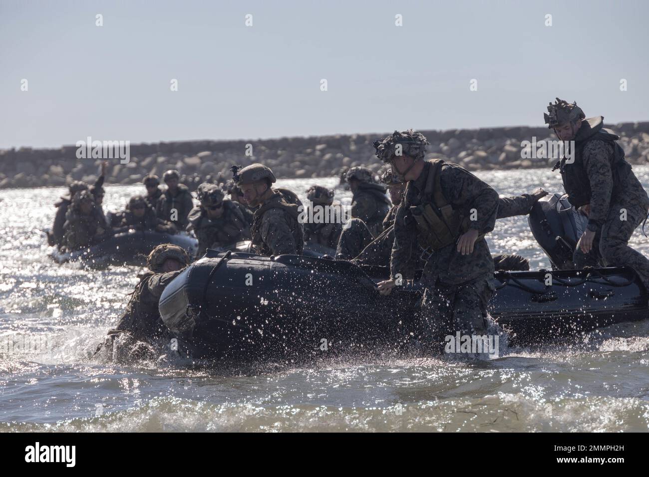 U.S. Marines with Alpha Company, 1st Battalion, 4th Marine Regiment ...