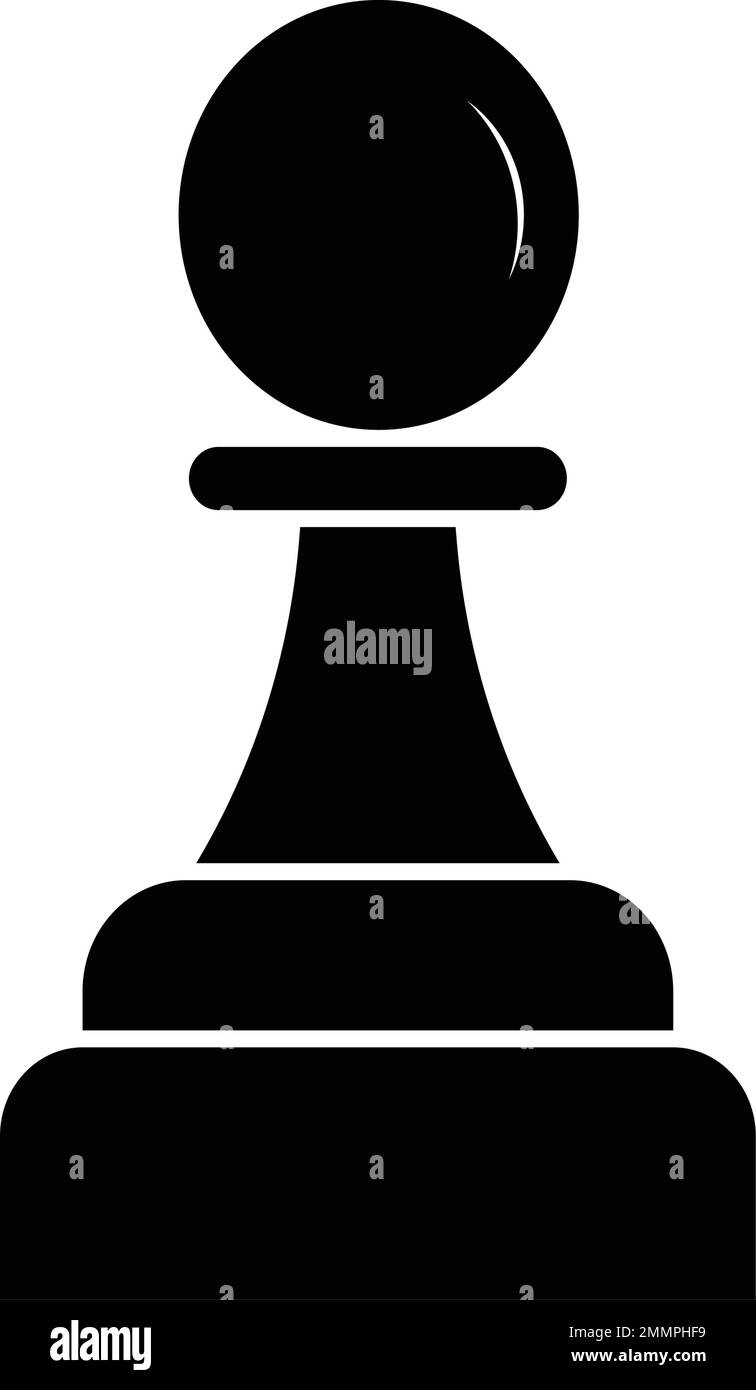 Pawn logo design hi-res stock photography and images - Alamy