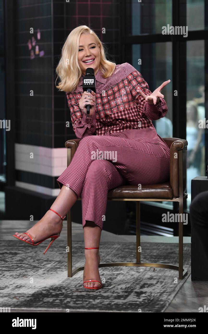 Singer Iggy Azalea participates in the BUILD Speaker Series to discuss ...