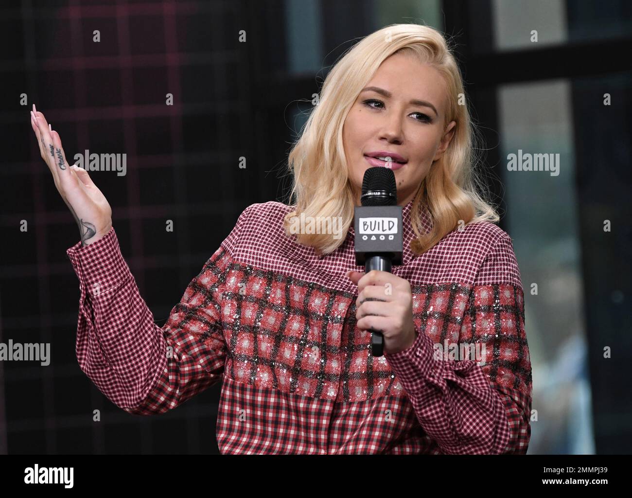 Singer Iggy Azalea participates in the BUILD Speaker Series to discuss ...