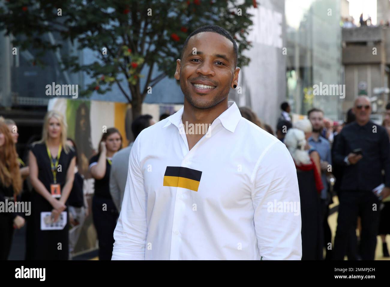 Television Presenter Reggie Yates poses for photographers on arrival at ...
