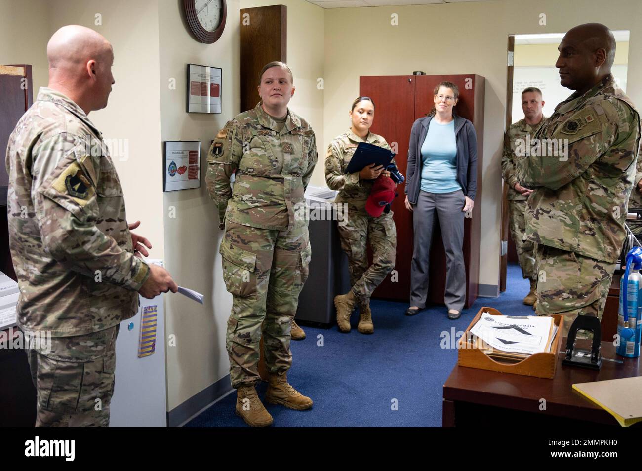 U.S. Air Force Staff Sgt. Emily Tiedt, the noncommissioned officer in ...