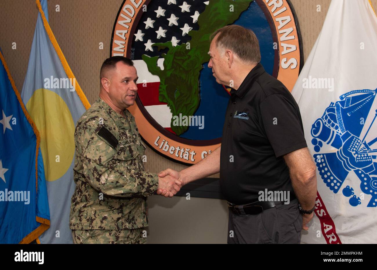 ASAN, Guam (Sept. 22, 2022) - Joint Region Marianas Commander Rear Adm ...