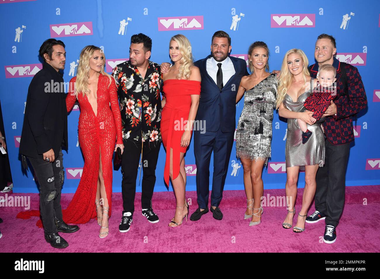 Justin Brescia, from left, Stephanie Pratt, Frankie Delgado, Ashley ...