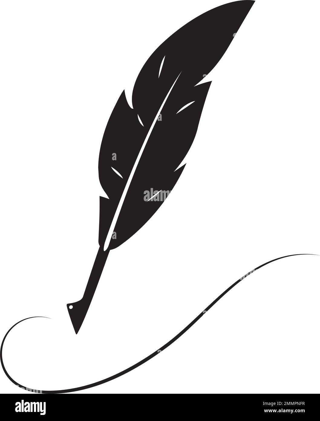Quill Pen Silhouette