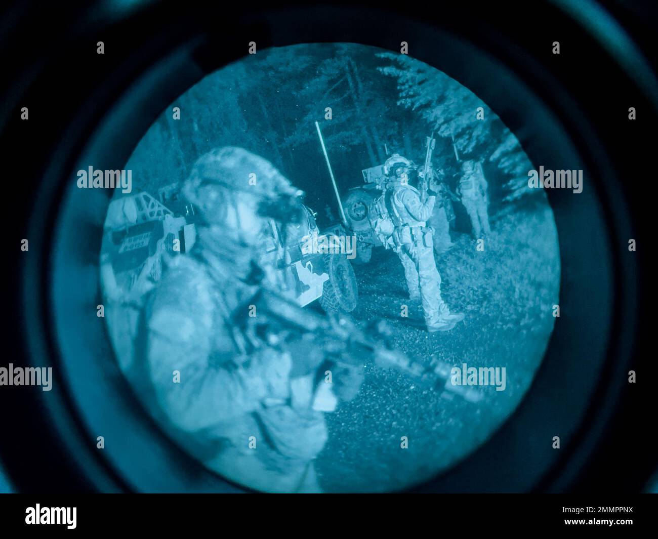 United Kingdom Royal Marines from 45 Commando and U.S. Army Green ...