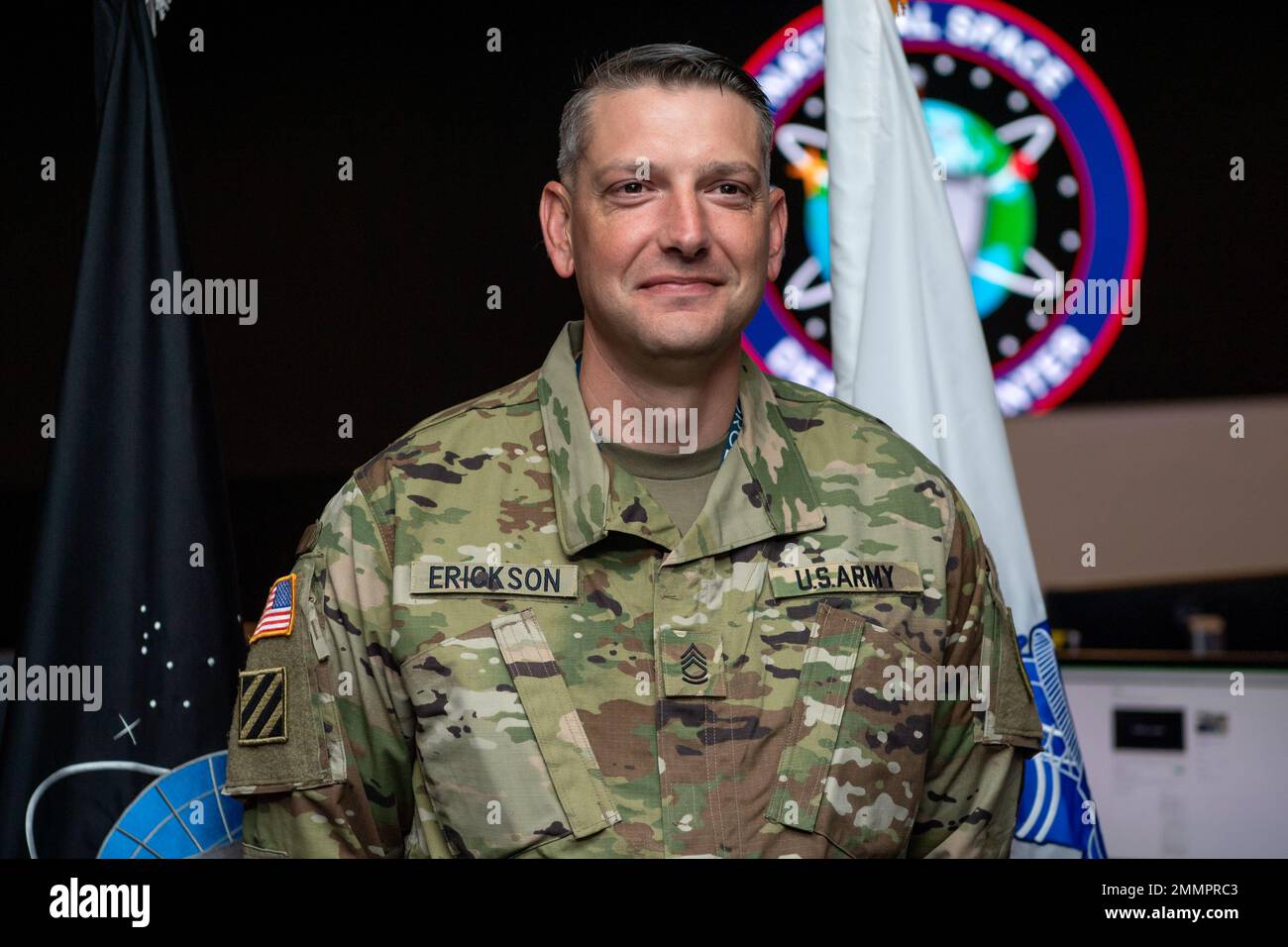 U.S. Army Sergeant 1st Class Maurice Erickson, 1st Sgt. for the Joint ...