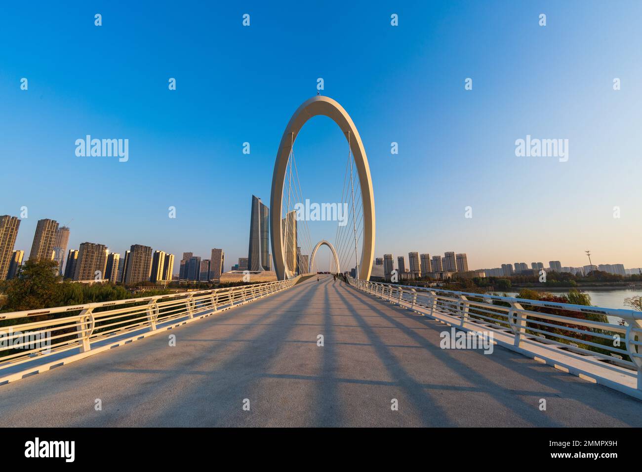 Nanjing pedestrian bridge hi-res stock photography and images - Alamy
