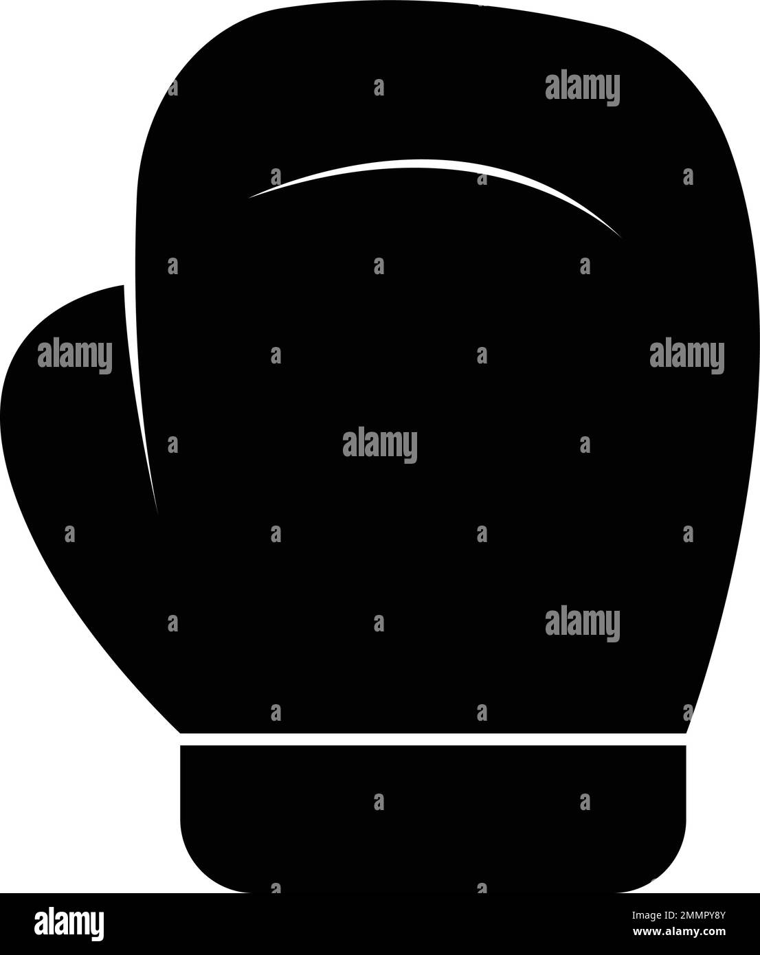 Boxing gloves isolated vector hi-res stock photography and images - Alamy