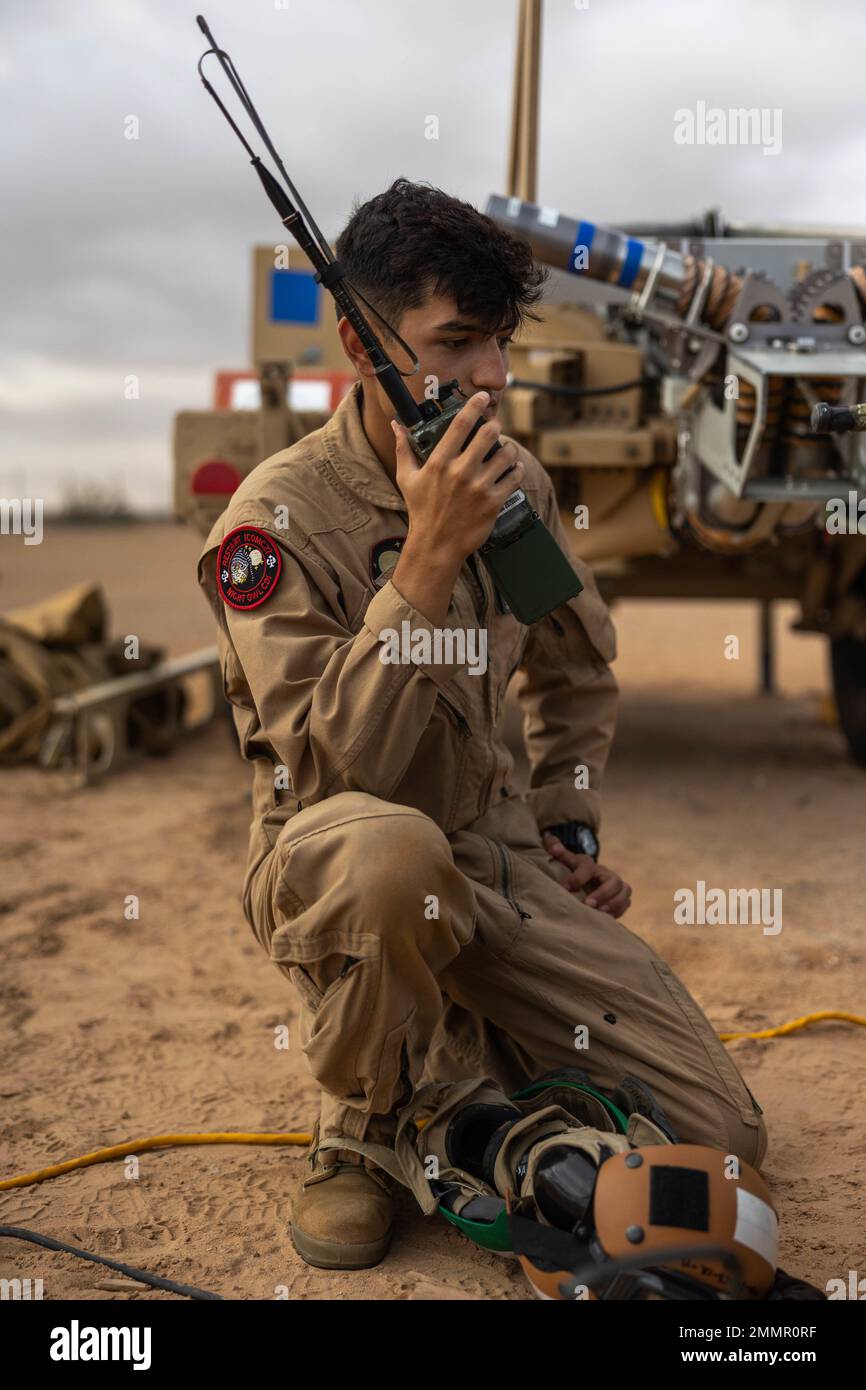 U.S. Marine Corps Cpl. Isaac Rubalcava from Flagstaff, Arizona, an ...
