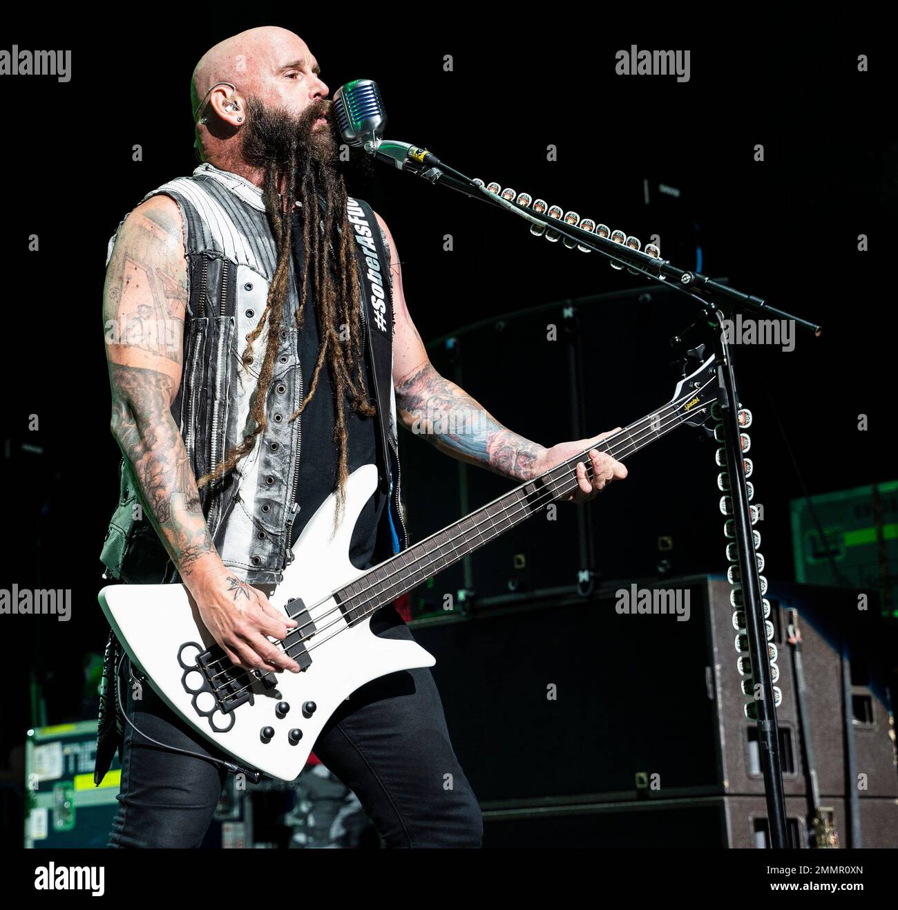 The Las Vegas based American heavy metal band Five Finger Death Punch ...