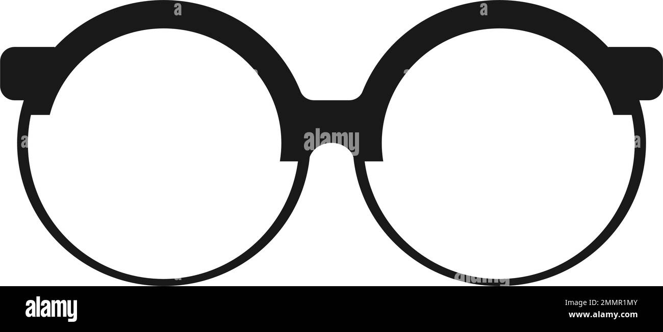 glasses logo stock vektor template Stock Vector Image & Art - Alamy