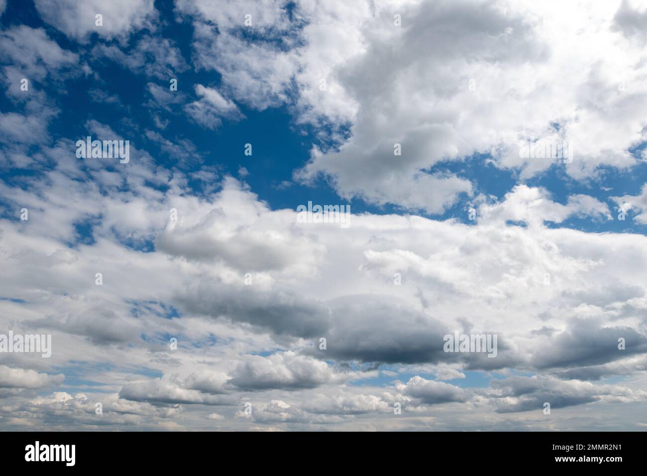 The vast blue sky and clouds sky. Nature background Stock Photo - Alamy
