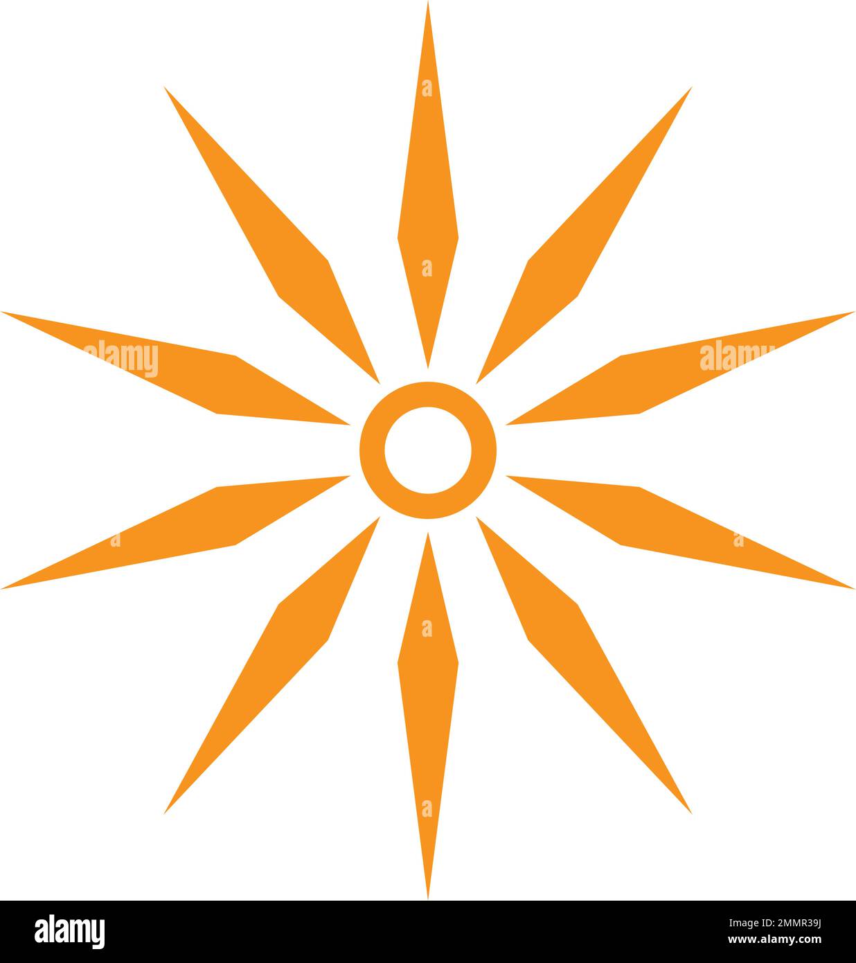 sun logo stock illustration design Stock Vector Image & Art - Alamy