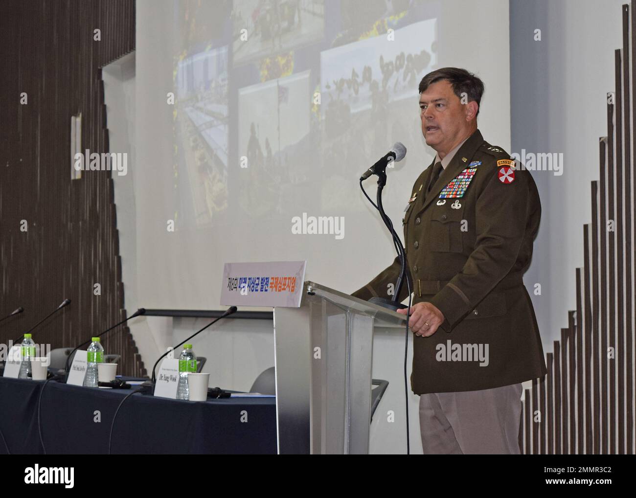 Eighth Army Commanding General Lt. Gen. Bill Burleson served as the ...