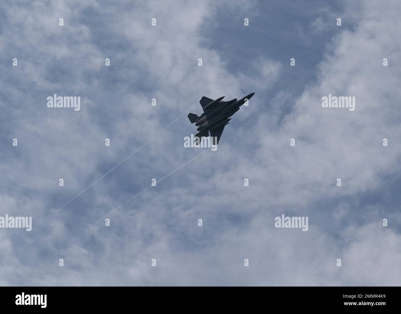 A Republic of Korea F-15K Slam Eagle assigned to the 110th Fighter ...