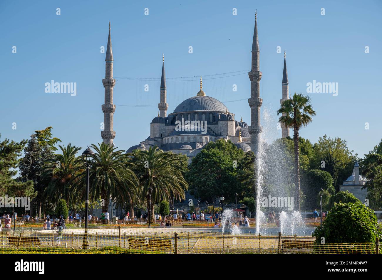 Hagia Sophia Grand Mosque in Istanbul was built between 532 and 537AD ...