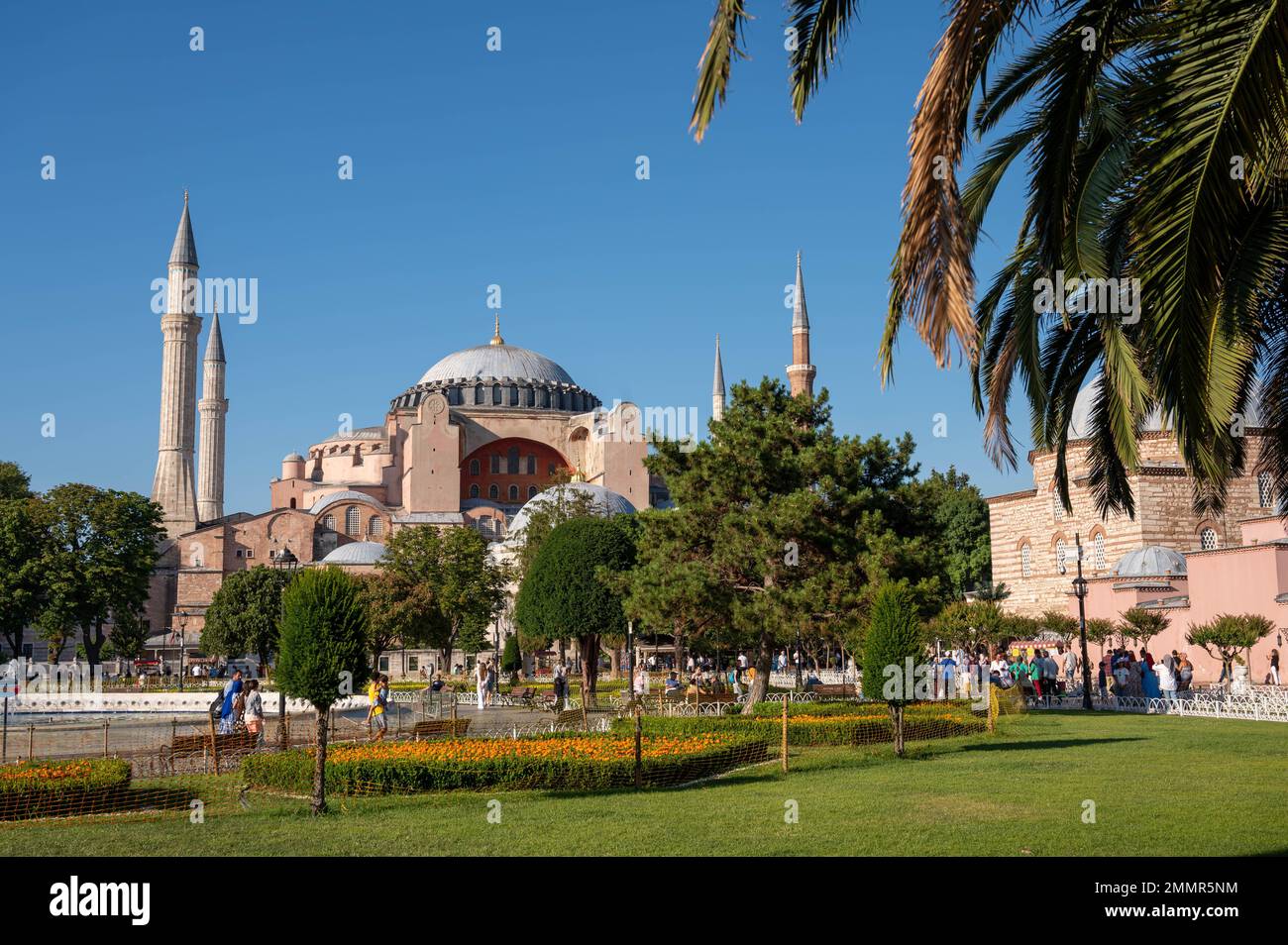 Hagia Sophia Grand Mosque in Istanbul was built between 532 and 537AD ...