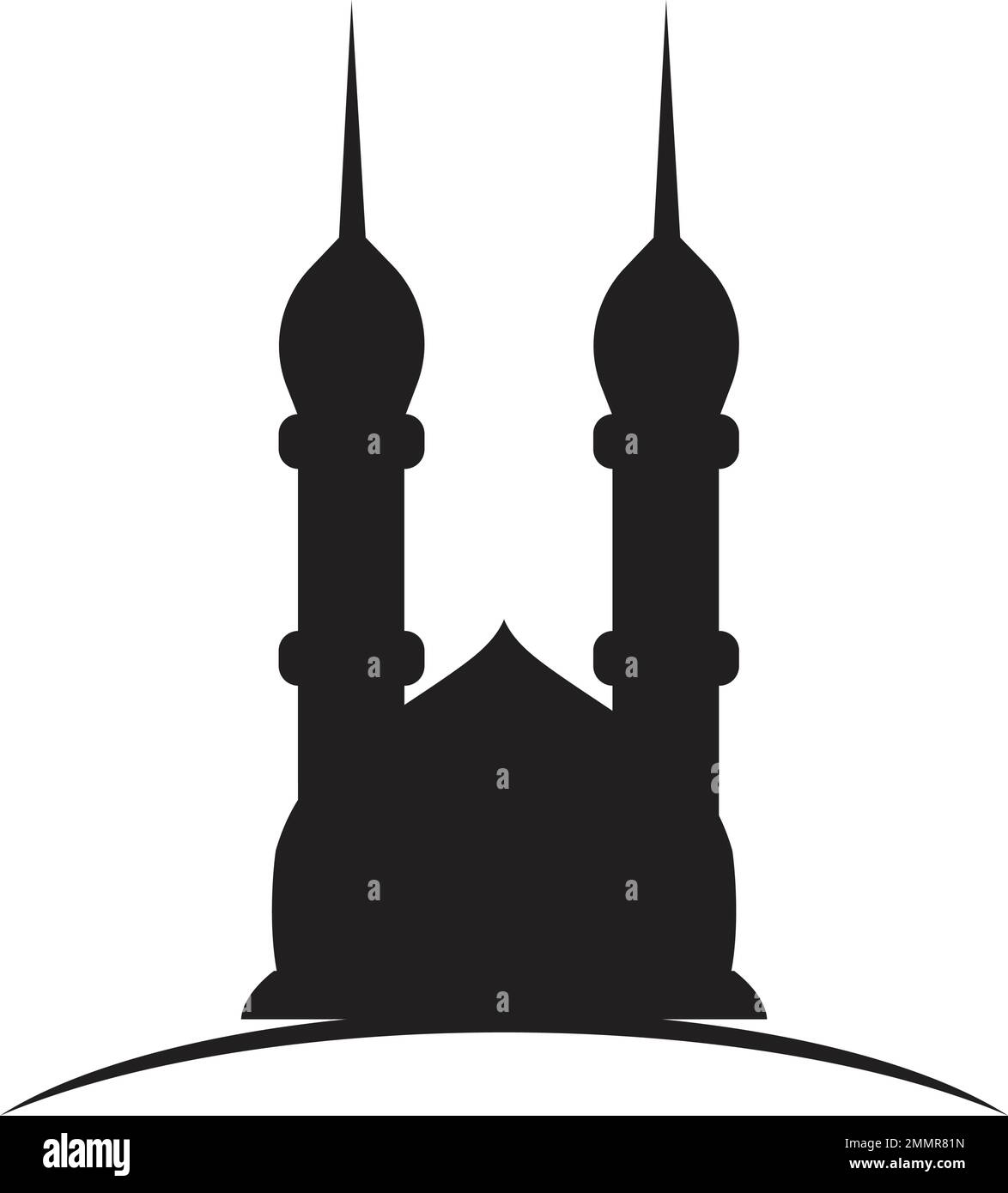 mosque logo stock vektor template Stock Vector Image & Art - Alamy