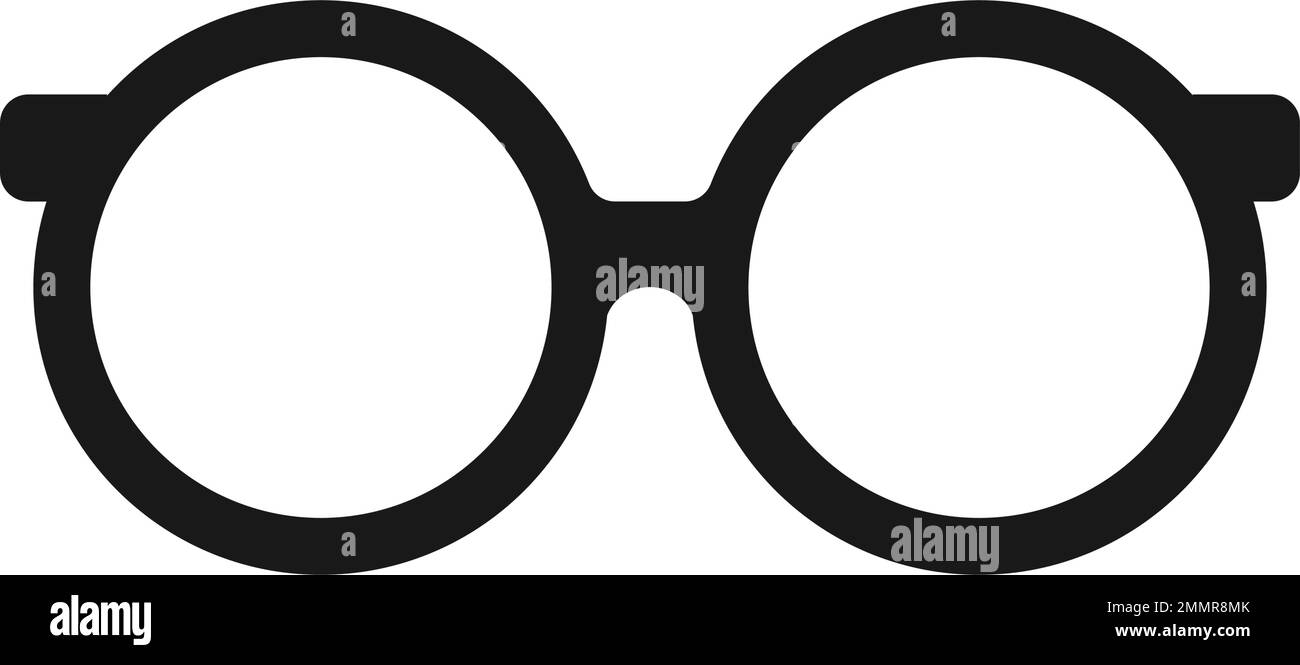 glasses logo stock vektor template Stock Vector Image & Art - Alamy