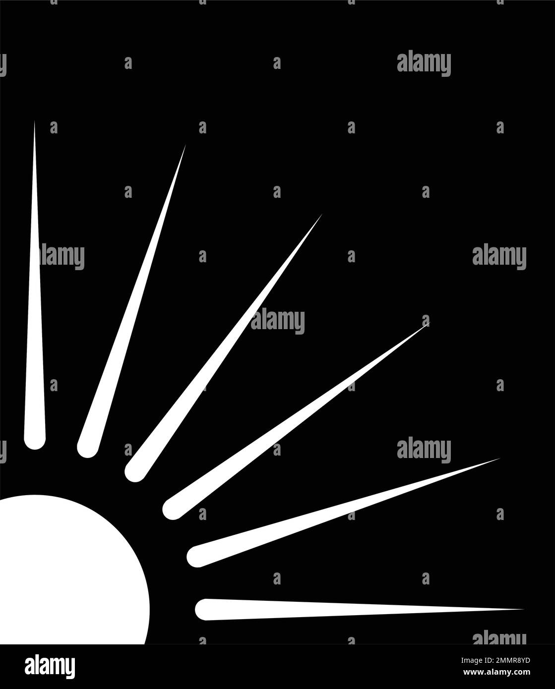 Sun logo Black and White Stock Photos & Images - Alamy