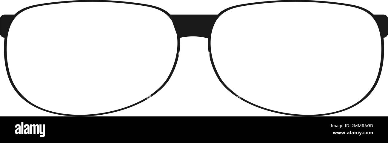 glasses logo stock vektor template Stock Vector Image & Art - Alamy