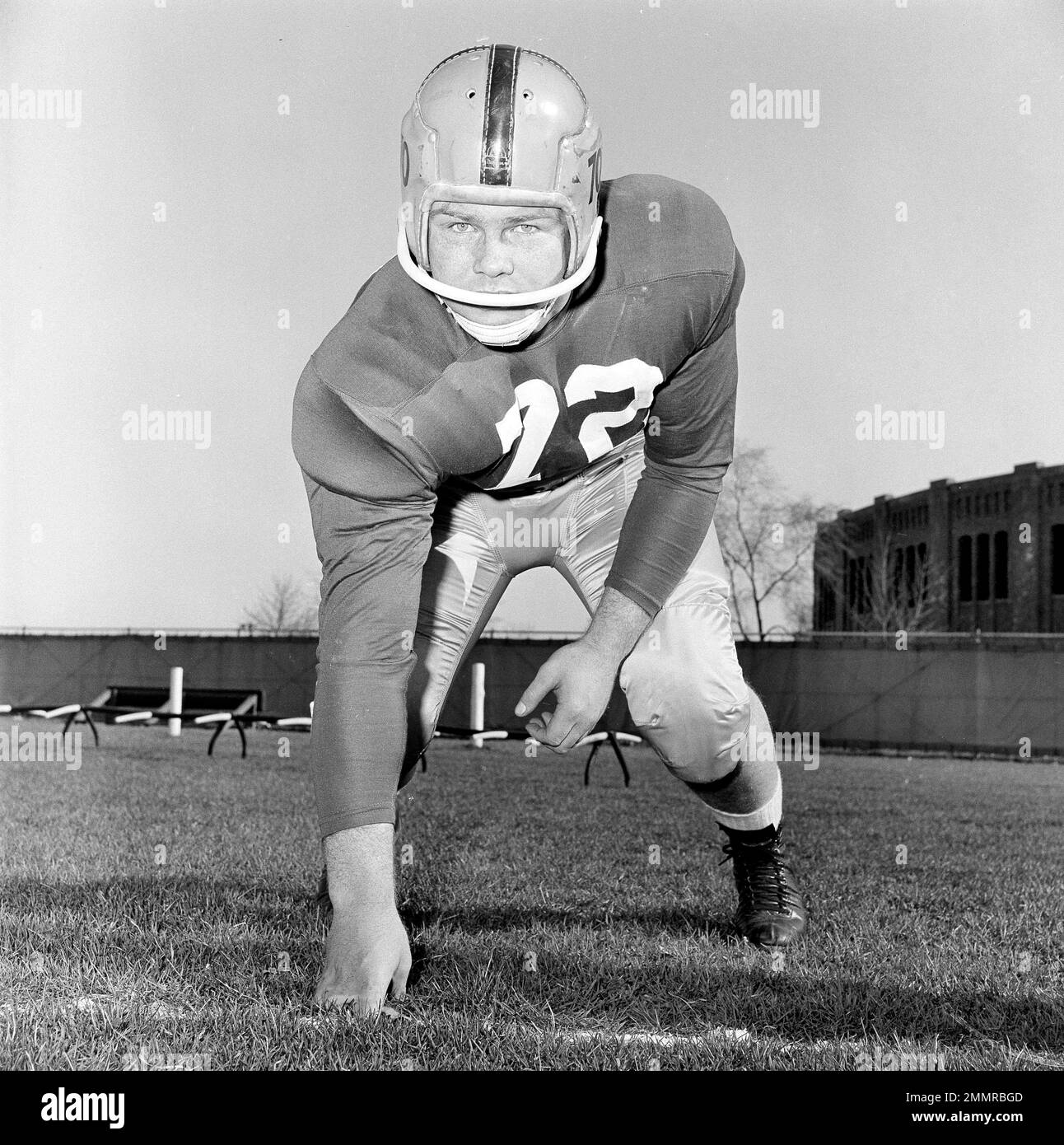 Notre Dame tackle Bronko Nagurski Jr. is pictured, April 15, 1958. (AP ...