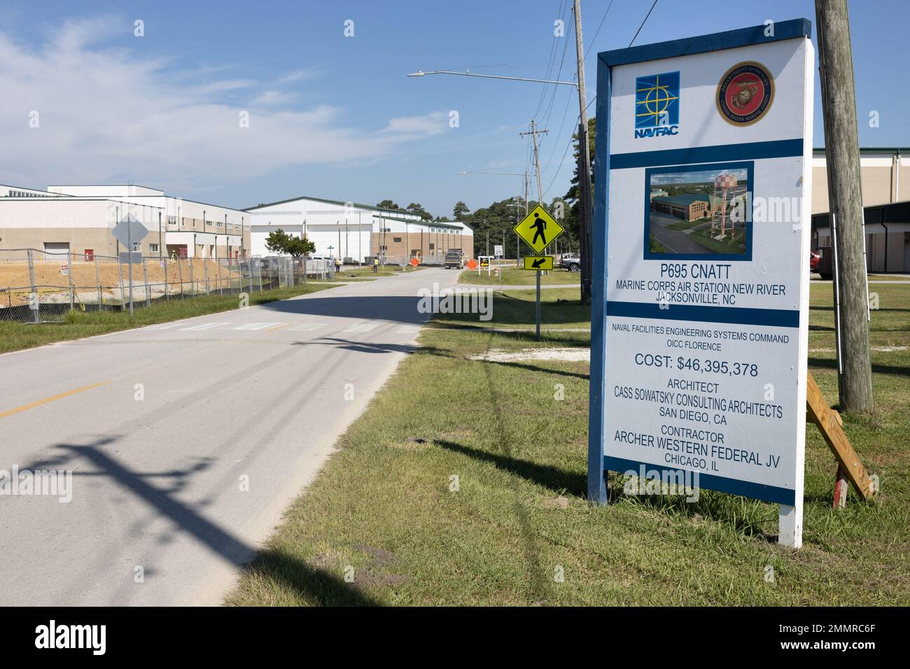The building site for P695 Center for Naval Aviation Technical Training ...
