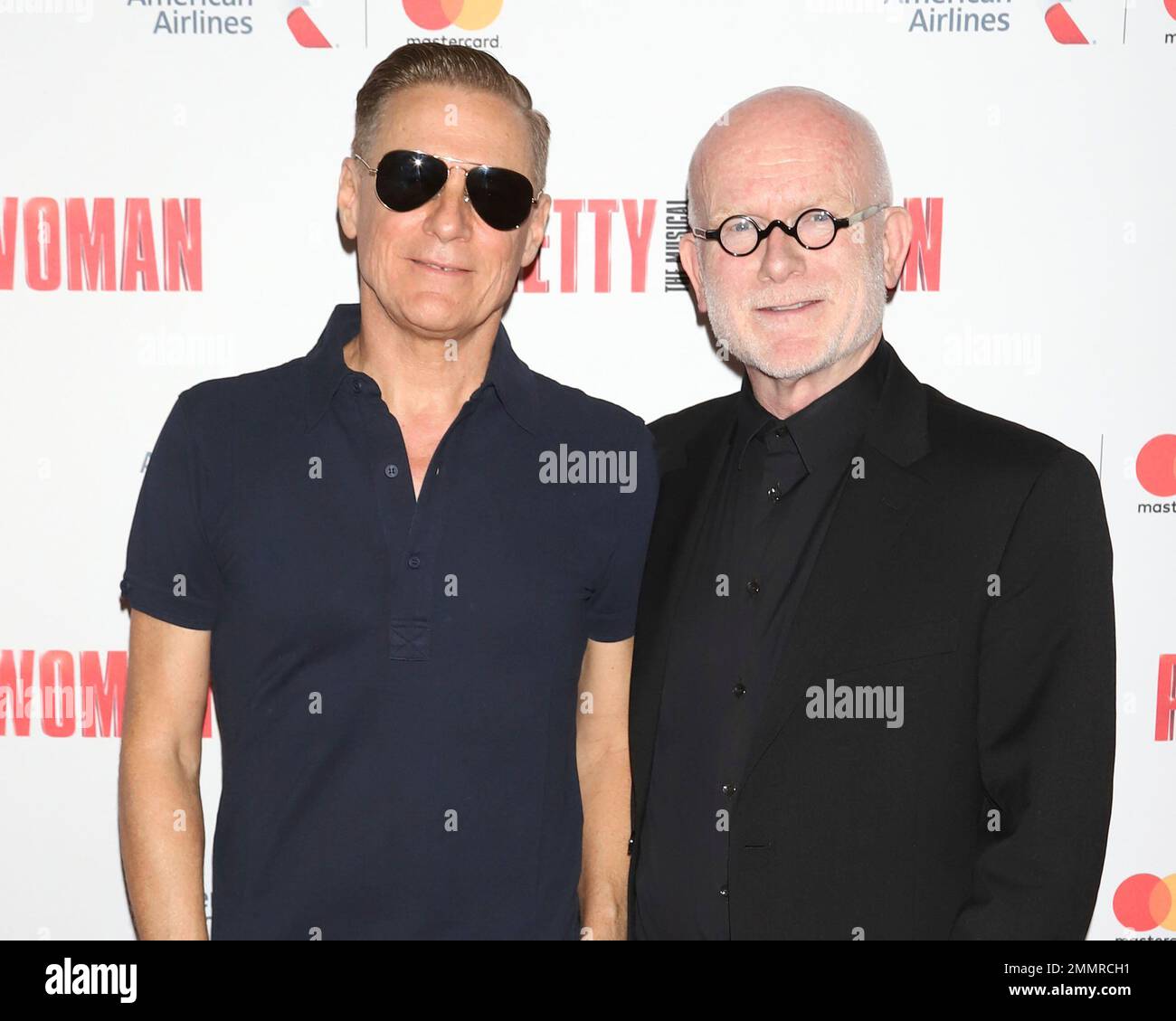 Bryan Adams, left, and Jim Vallance attend "Pretty Woman: The Musical ...