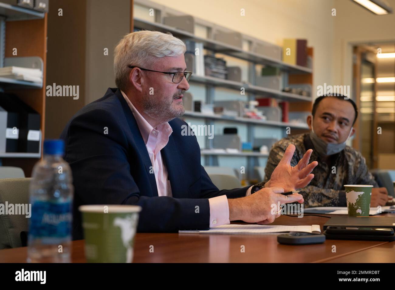 Dr. Tim McMahon, director of Department of Defense DNA Operations for ...