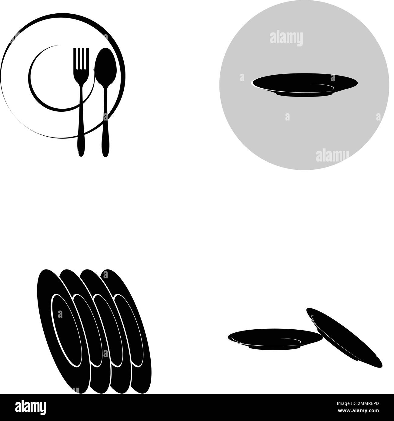 plate logo stock illustration design Stock Vector Image & Art - Alamy