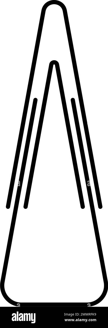 paper clip logo stock illustration design Stock Vector Image & Art - Alamy