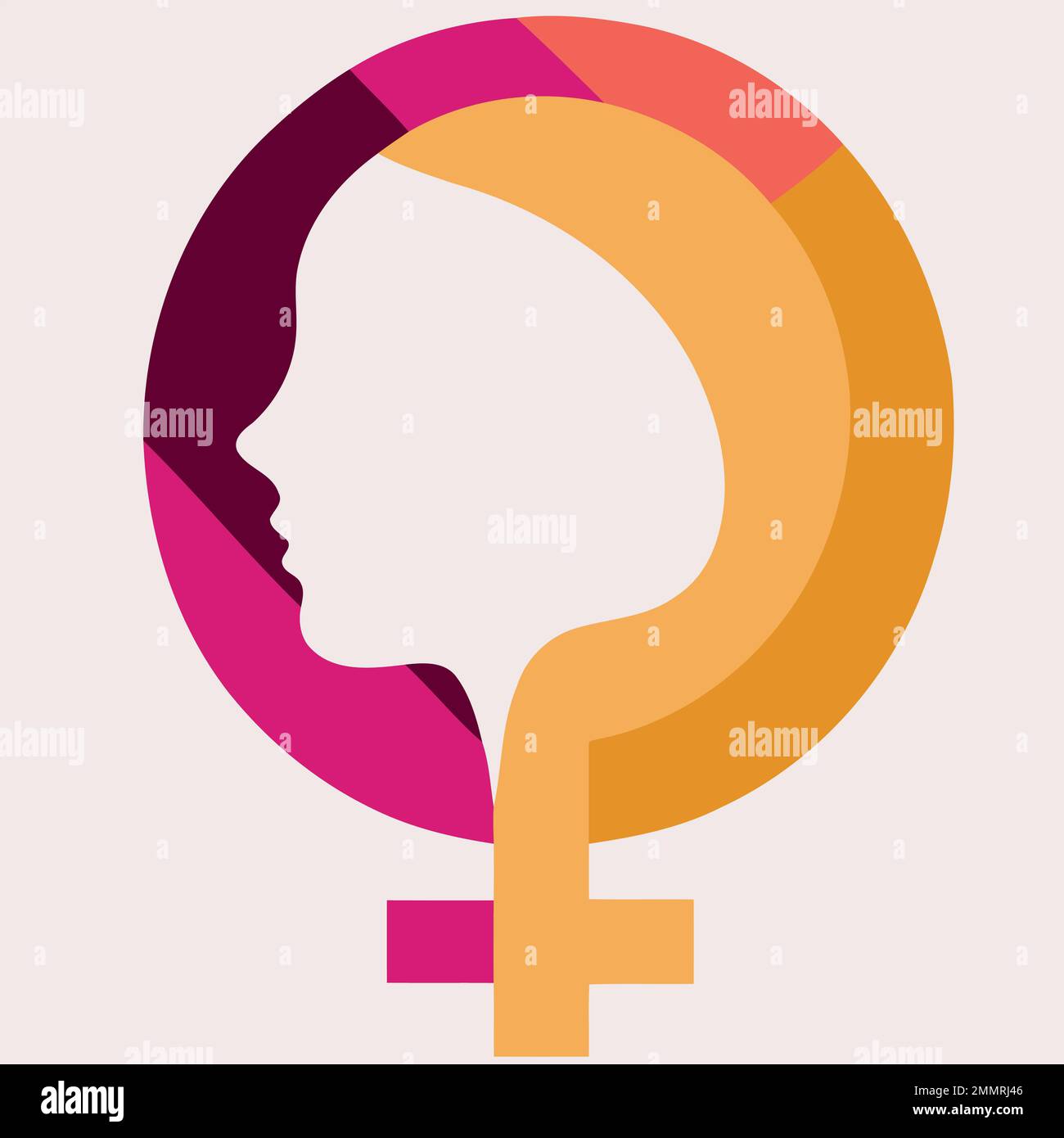 Merged face Stock Vector Images - Alamy