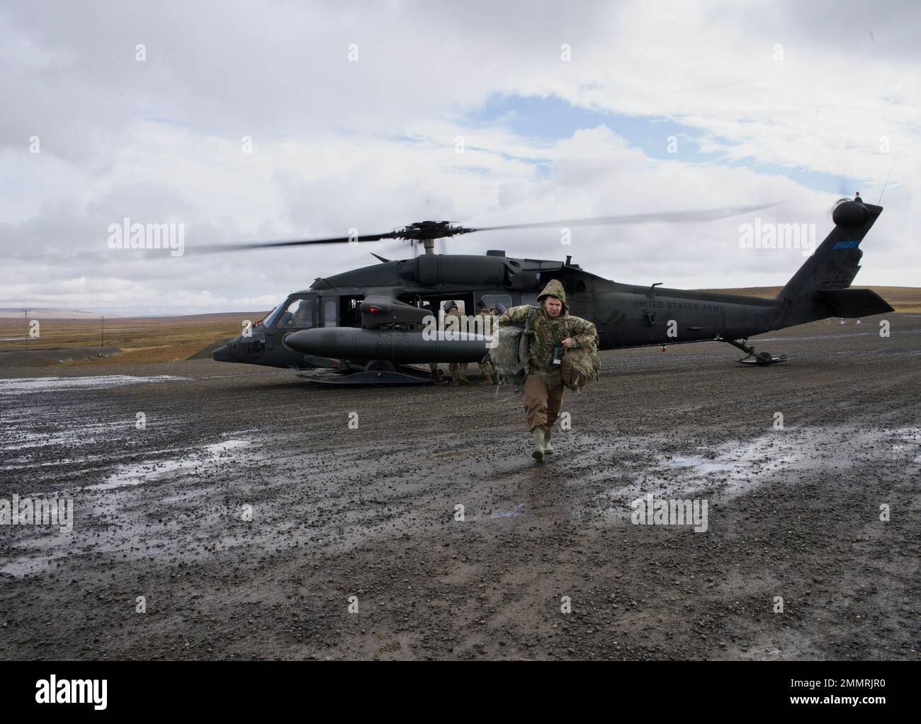 Alaska Army National Guard Spc. Tristan John, from Kwigillingok and an ...