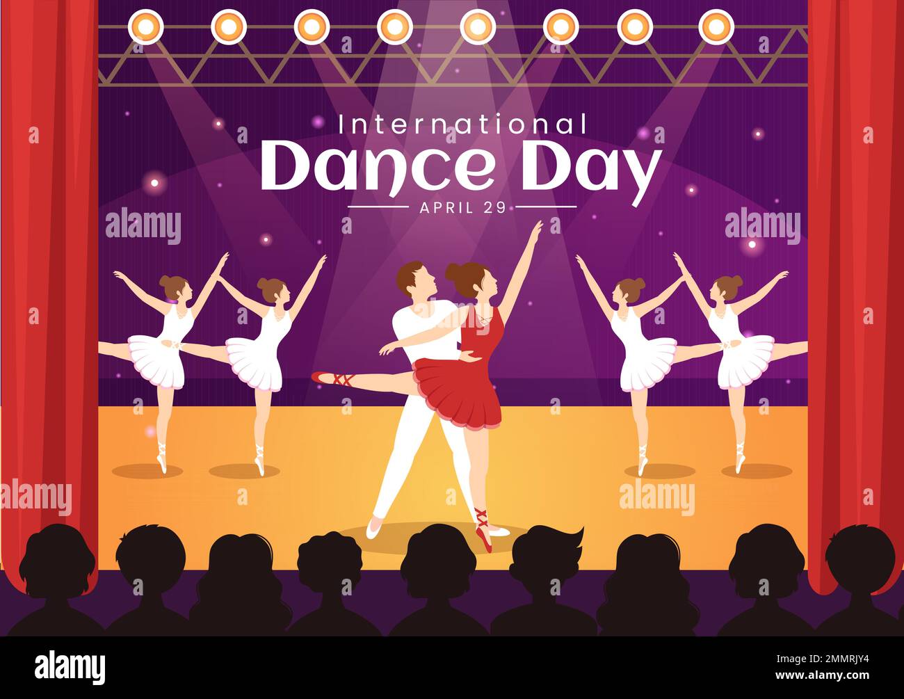 Ballroom dancing hand drawn hi-res stock photography and images - Alamy