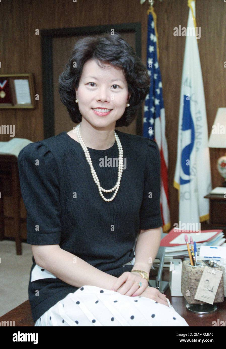 Elaine Chao, deputy transportation secretary and the highest ranking ...