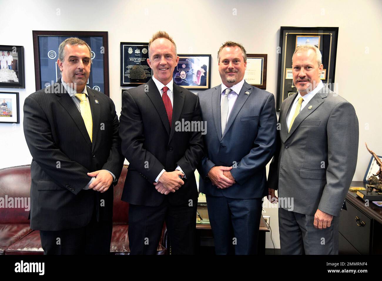 From left to right: Drug Enforcement Administration special agent in ...