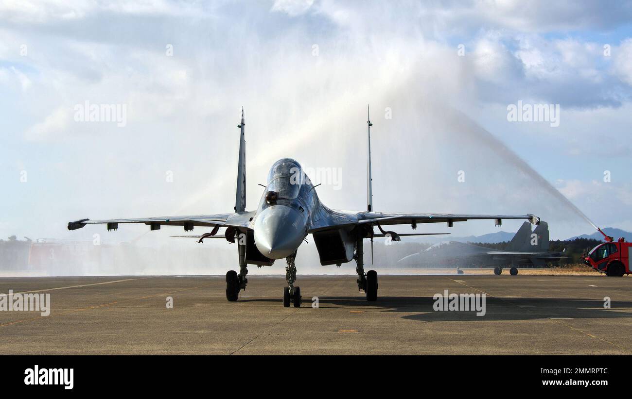 India air force Su-30 MKI Flanker arrives for the first time at Hyakuri ...
