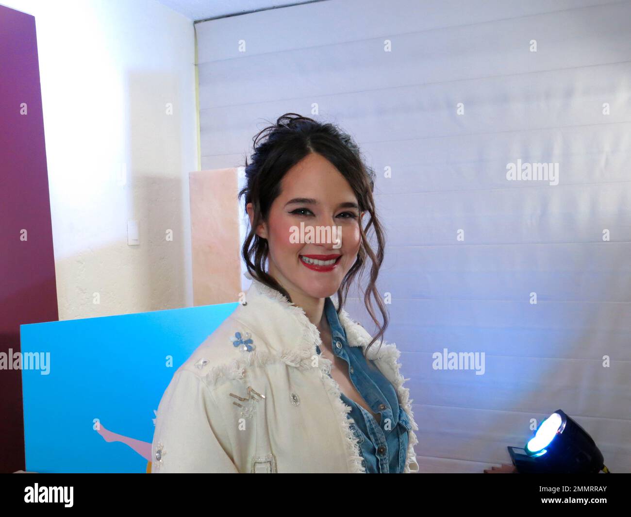 In this Aug. 10, 2018 photo, the Mexican singer Ximena Sarinana poses ...