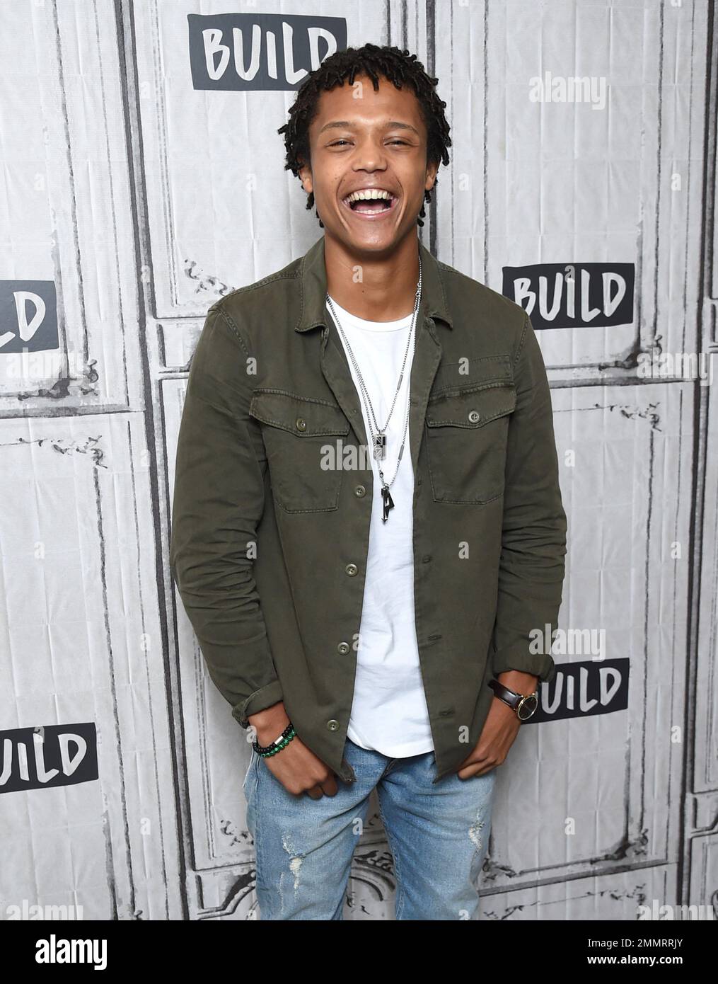 Actor Percelle Ascott participates in the BUILD Speaker Series to ...