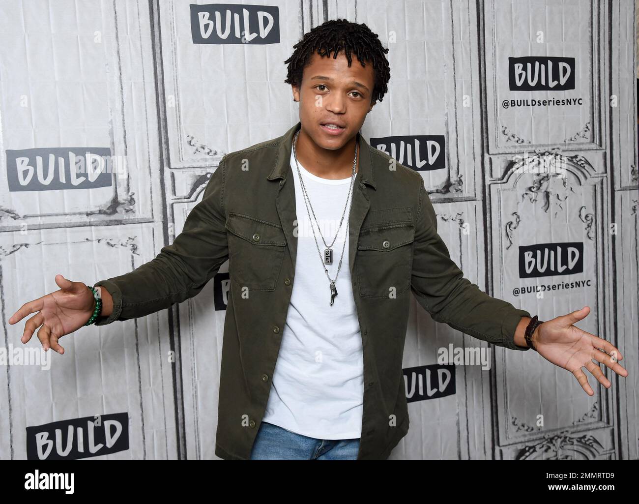 Actor and writer Percelle Ascott participates in the BUILD Speaker ...