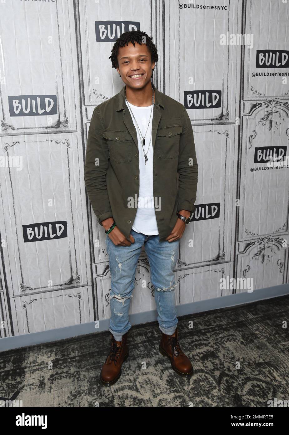 Actor and writer Percelle Ascott participates in the BUILD Speaker ...