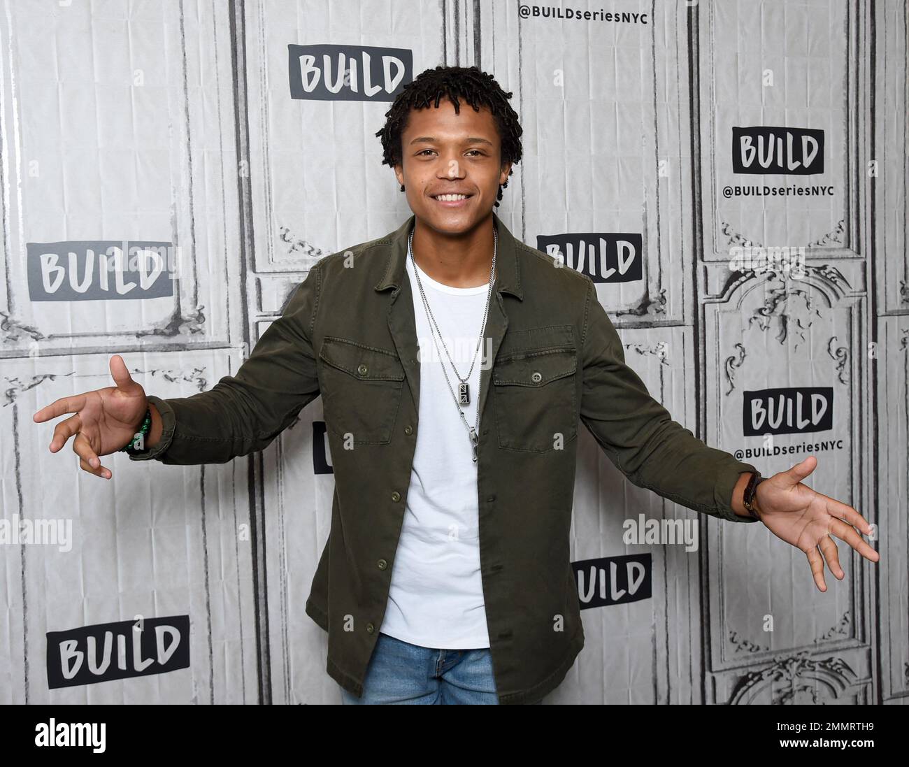 Actor and writer Percelle Ascott participates in the BUILD Speaker ...