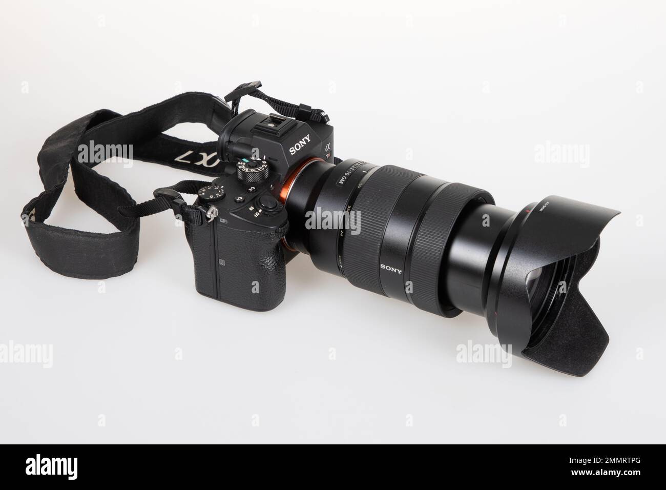 Bordeaux , Aquitaine France - 20 01 2023 : sony black DSLR modern ...